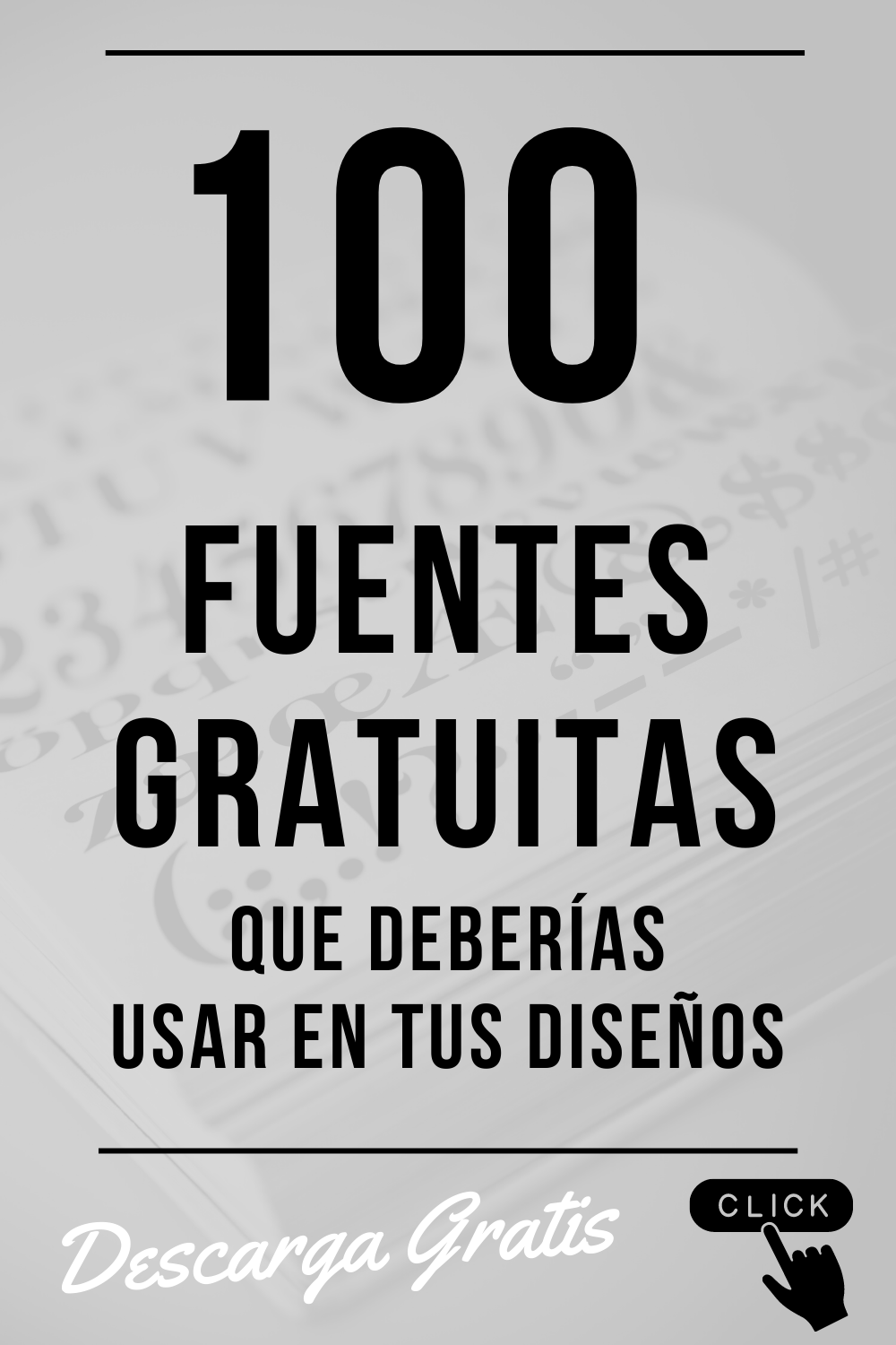 100 fuentes gratuitas que deberías usar - Lettering Time