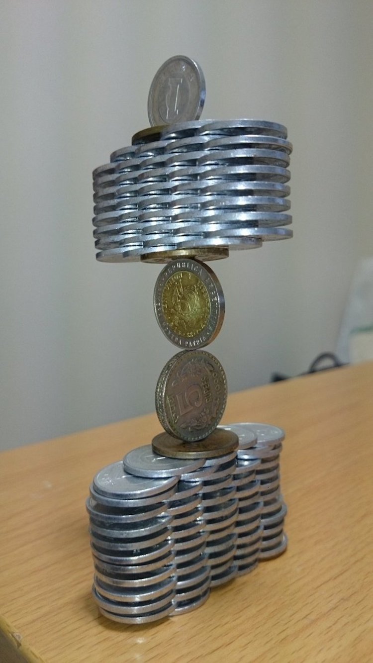 Amazing Coin Stacking Sculptures