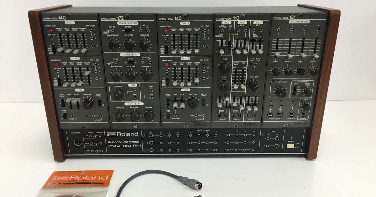 MATRIXSYNTH: Vintage Roland System100M 140 172 140 110 131 191-J Set