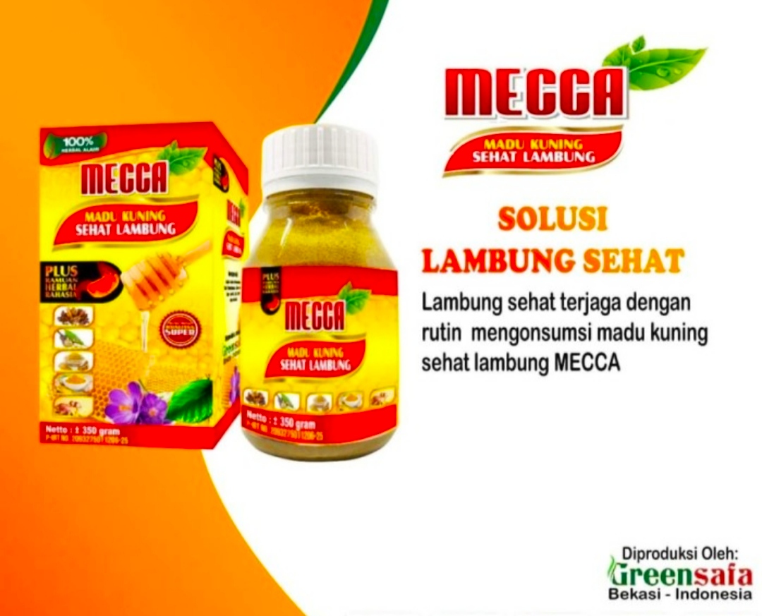 Jual Madu Kuning Sehat Lambung MECCA (ATTAUBAH) di Surabaya - Alami ...