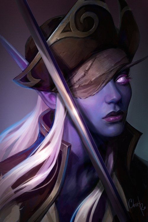 As mulheres nas ilustrações de fantasia inspiradas em games de Oxana ...