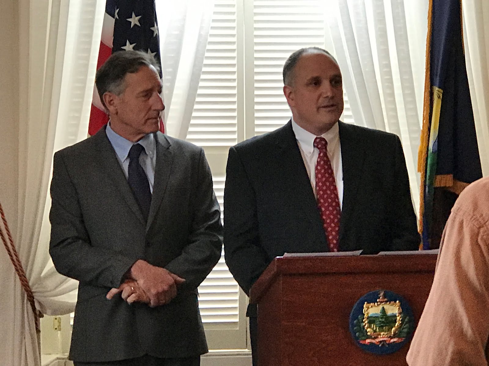 Congratulations to Beth Mann and Dave Fenster! – Vermont Bar Association