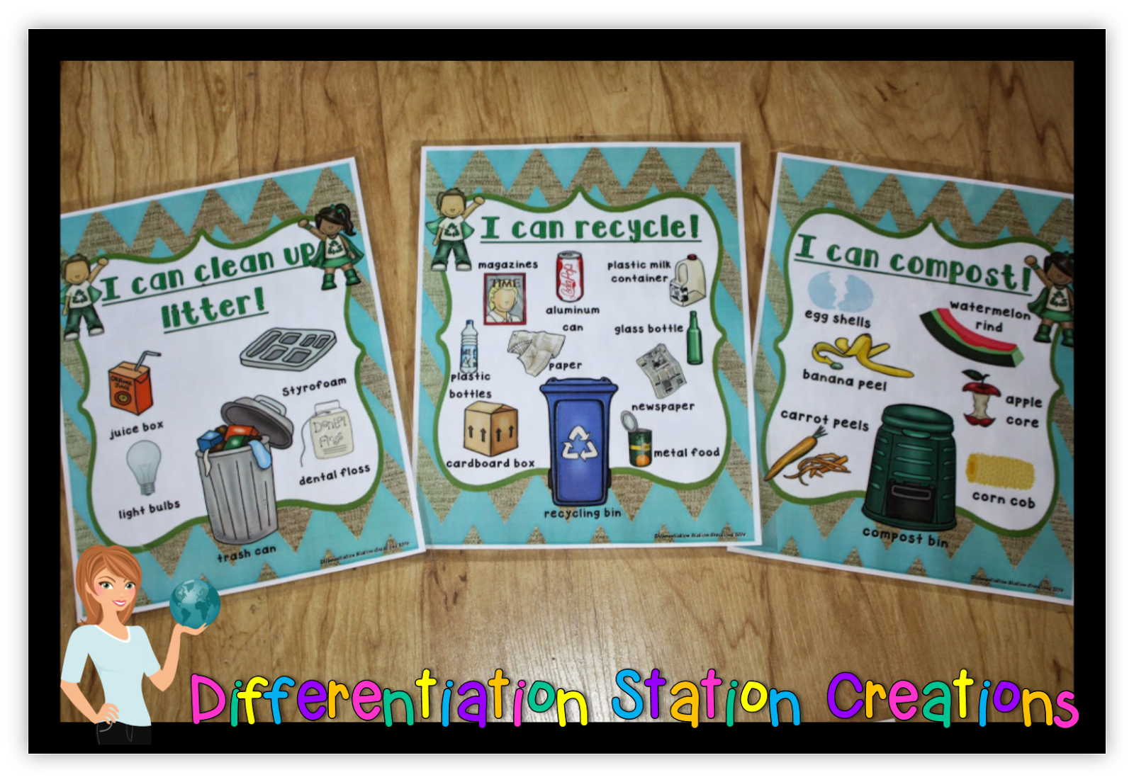 Differentiation Station Creations: Springing Into Science! + FREEBIE