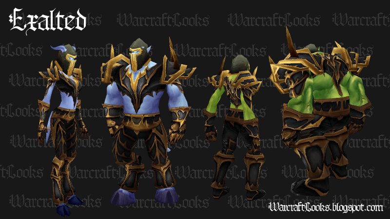 Warcraft Looks: Great Looking Uncommon Plate Sets