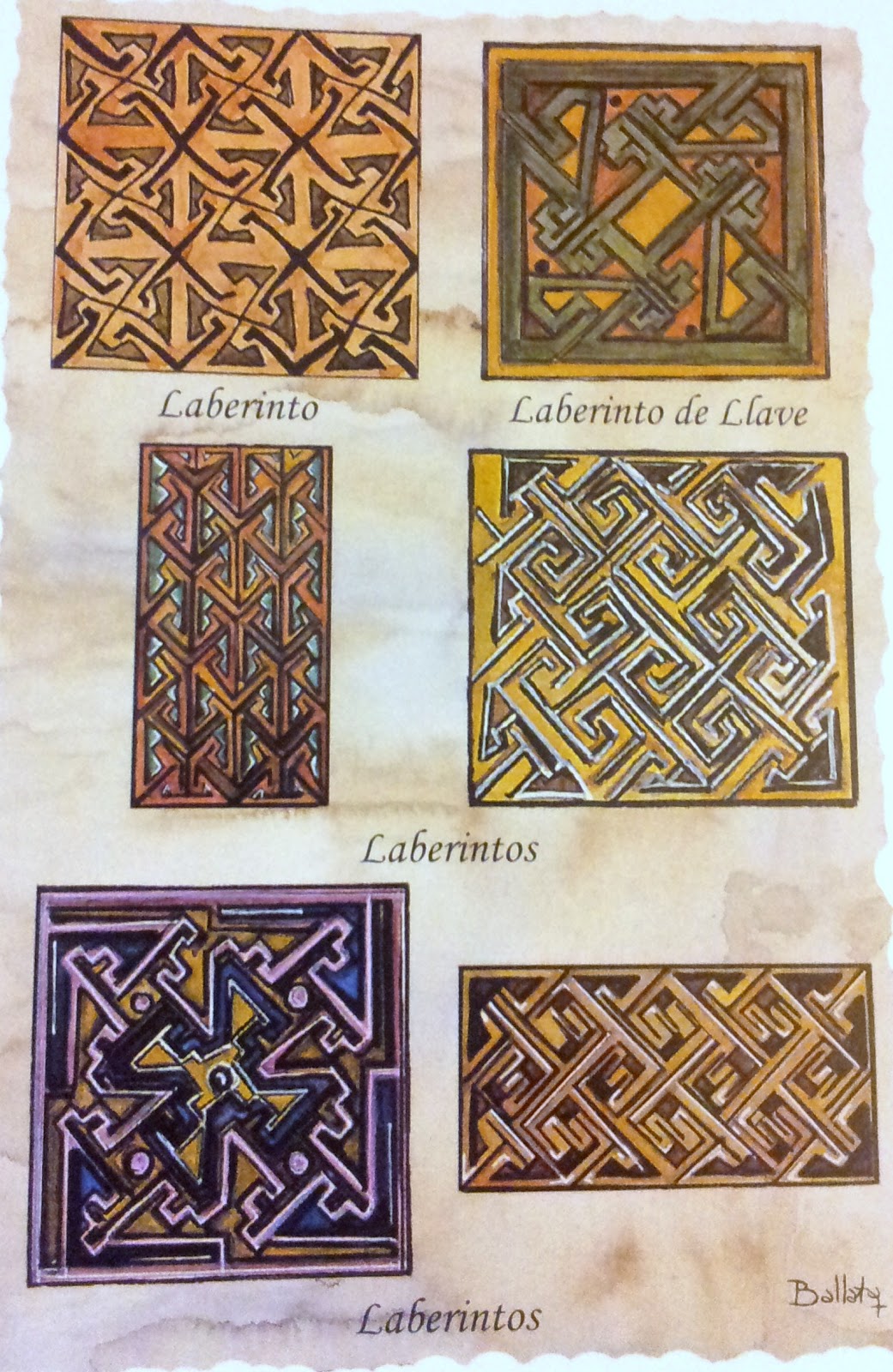 MI LIBRO DE MAGIA : SIMBOLOGIA CELTA, EL LABERINTO.