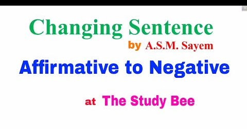 Changing Sentence Rules 1: