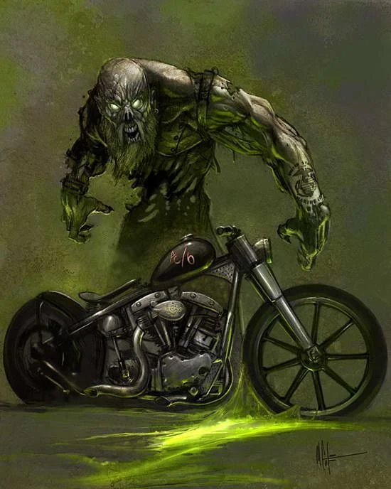 Mercenary Garage - Custom Bike, SciFi & Punk Engineering Blog: Chop Monster