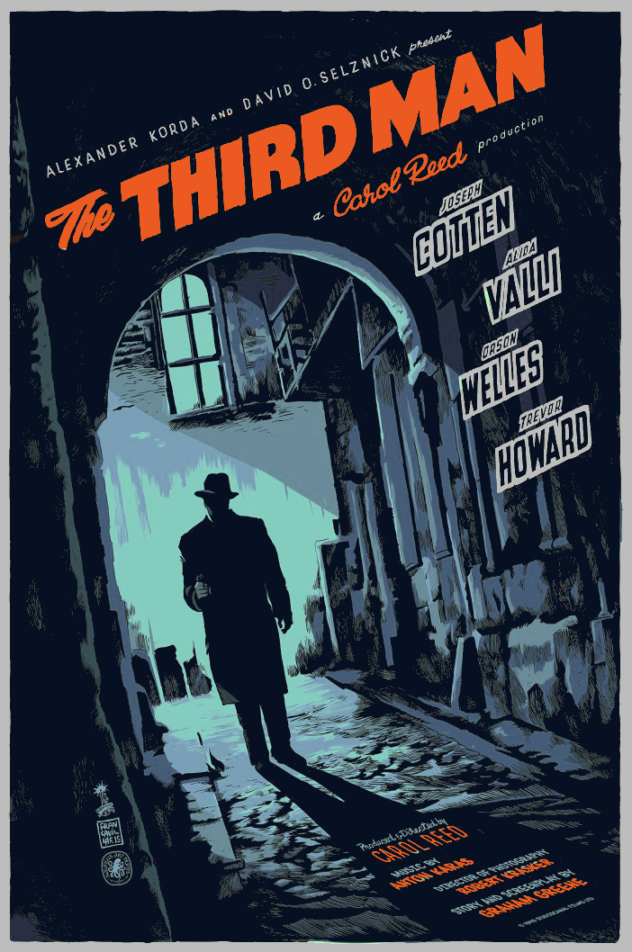 INSIDE THE ROCK POSTER FRAME BLOG: Francesco Francavilla The Third Man ...