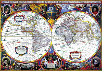 S VIKAS: World Map 17th Century