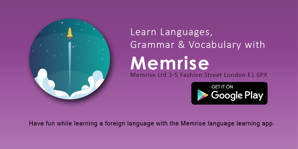 ENGLISH CORNER : Memrise
