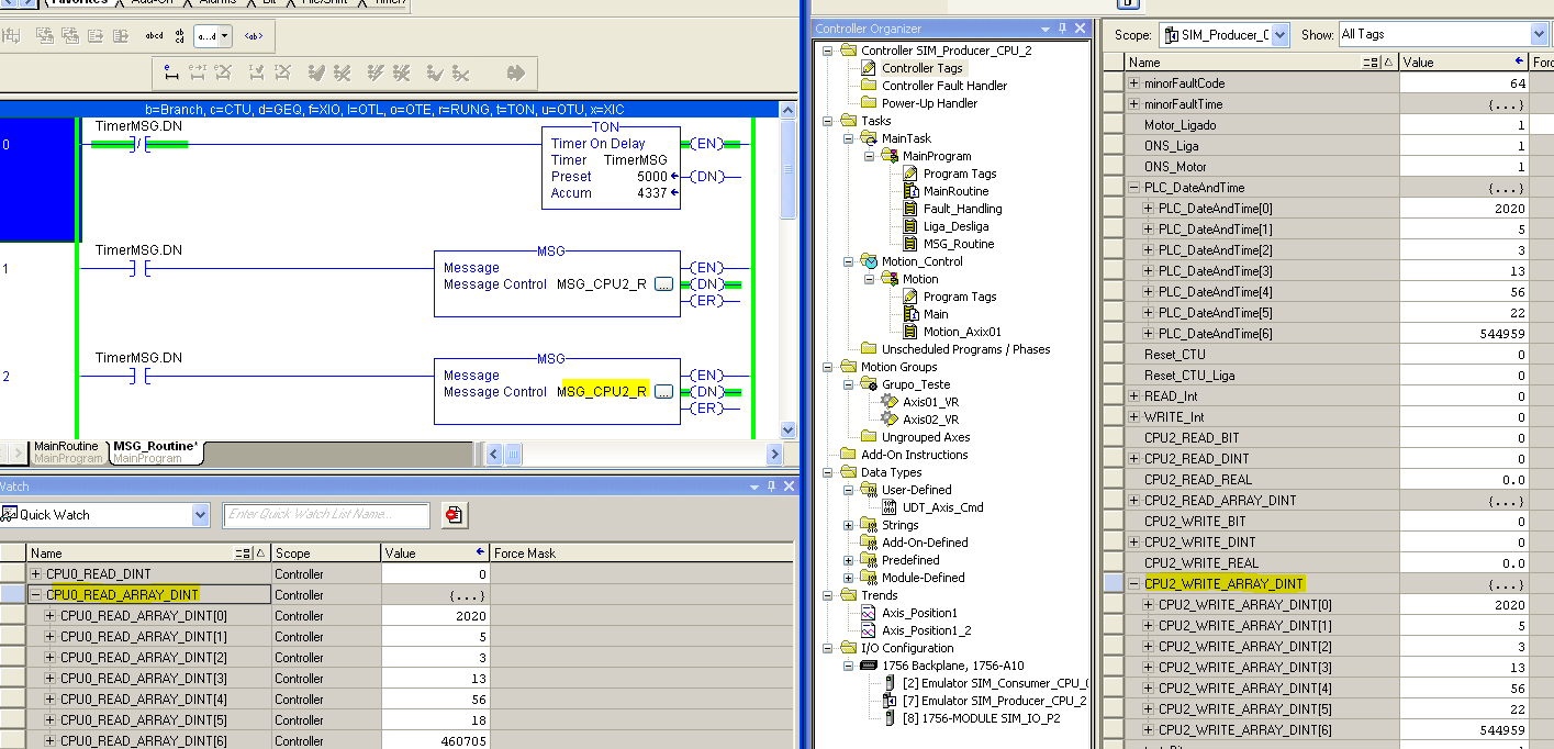 Automation In Practice: #40 - Rockwell PLC MSG instruction