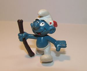 Vintage Smurf Figures: X-RARE SMURFS PART 5