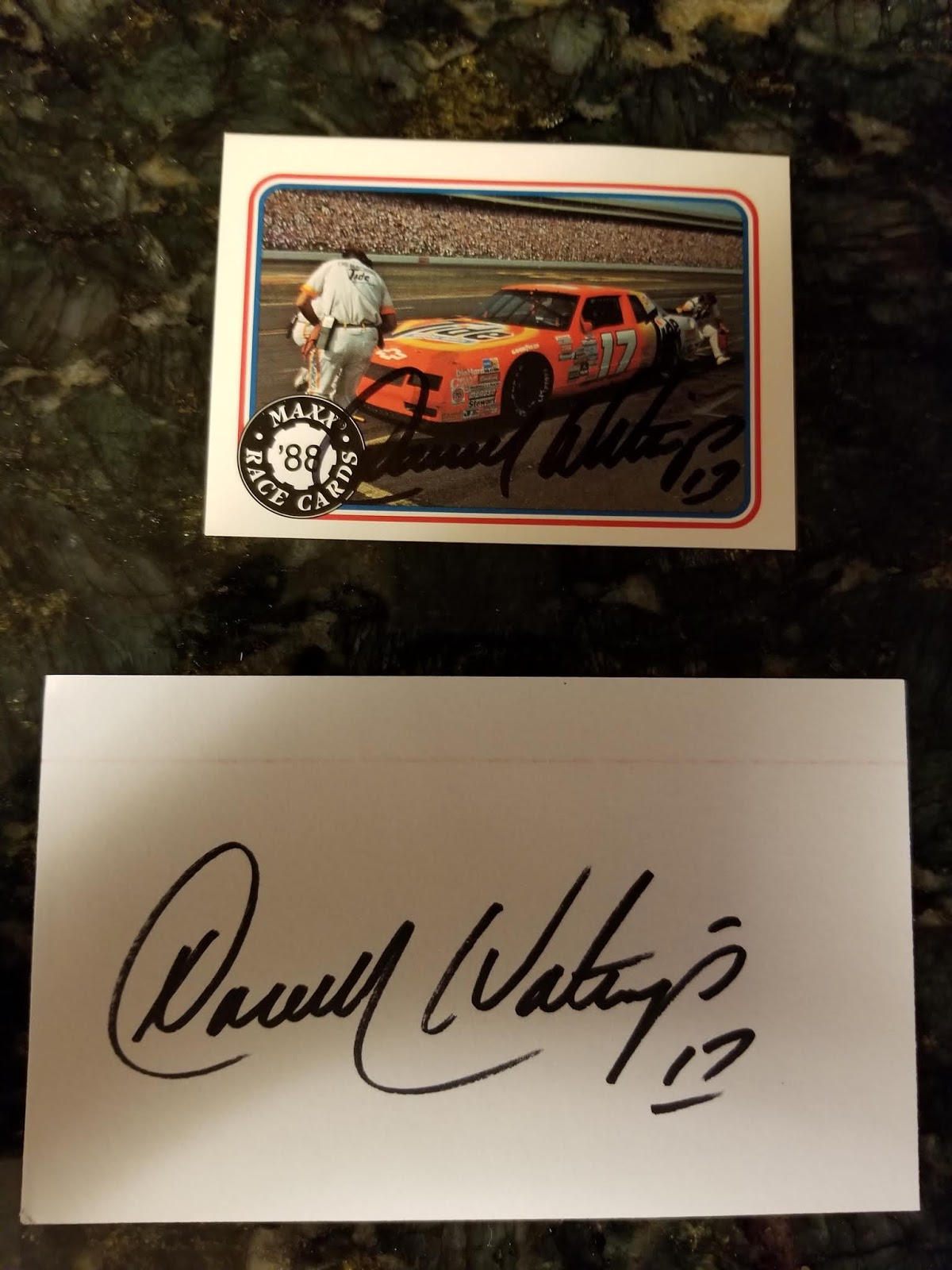 Autograph Through The Mail Athletes: Darrell Waltrip