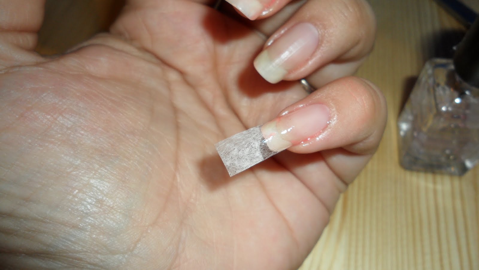 CurvesColourSparkle: How To Fix A Broken/Split Nail ... Tea Bag Style :)