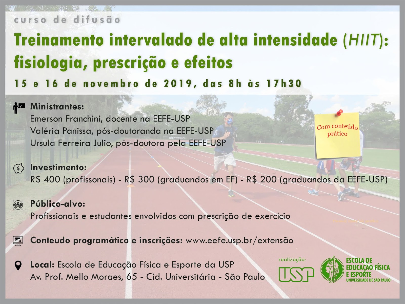 Curso de Educação Física UNINOVE: CURSO - EEFEUSP