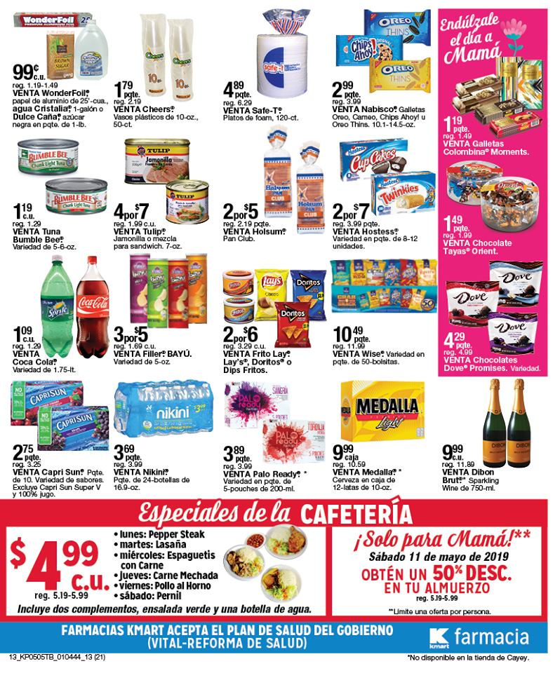 Ahorros Diarios Usando Cupones: Especiales válidos en las tiendas Kmart ...