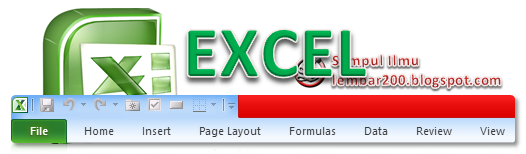 Fungsi Menu di Microsoft Excel - Sampul Ilmu