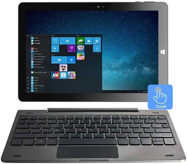Review AWOW SimpleBook 10 2-in-1 Laptop Windows Tablet