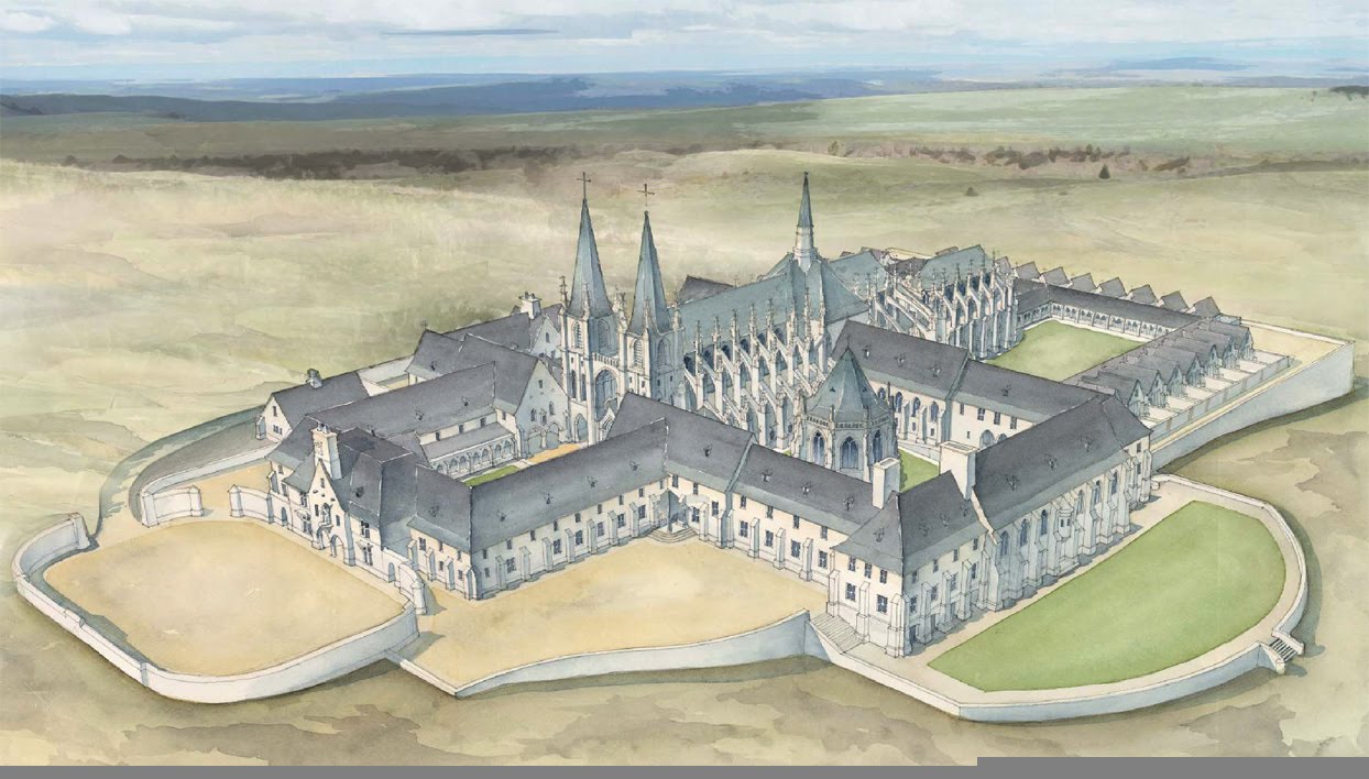 Gloria Deo: Huge new monastery