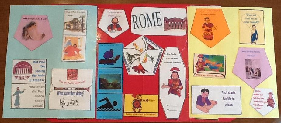 Life of Paul Lapbook | Bible Fun For Kids