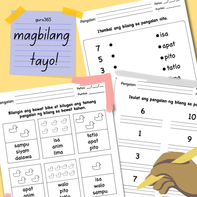 Guro 365: Pagbilang sa Filipino