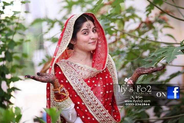 Pakistani Actress Sanam Baloch Wedding Pics