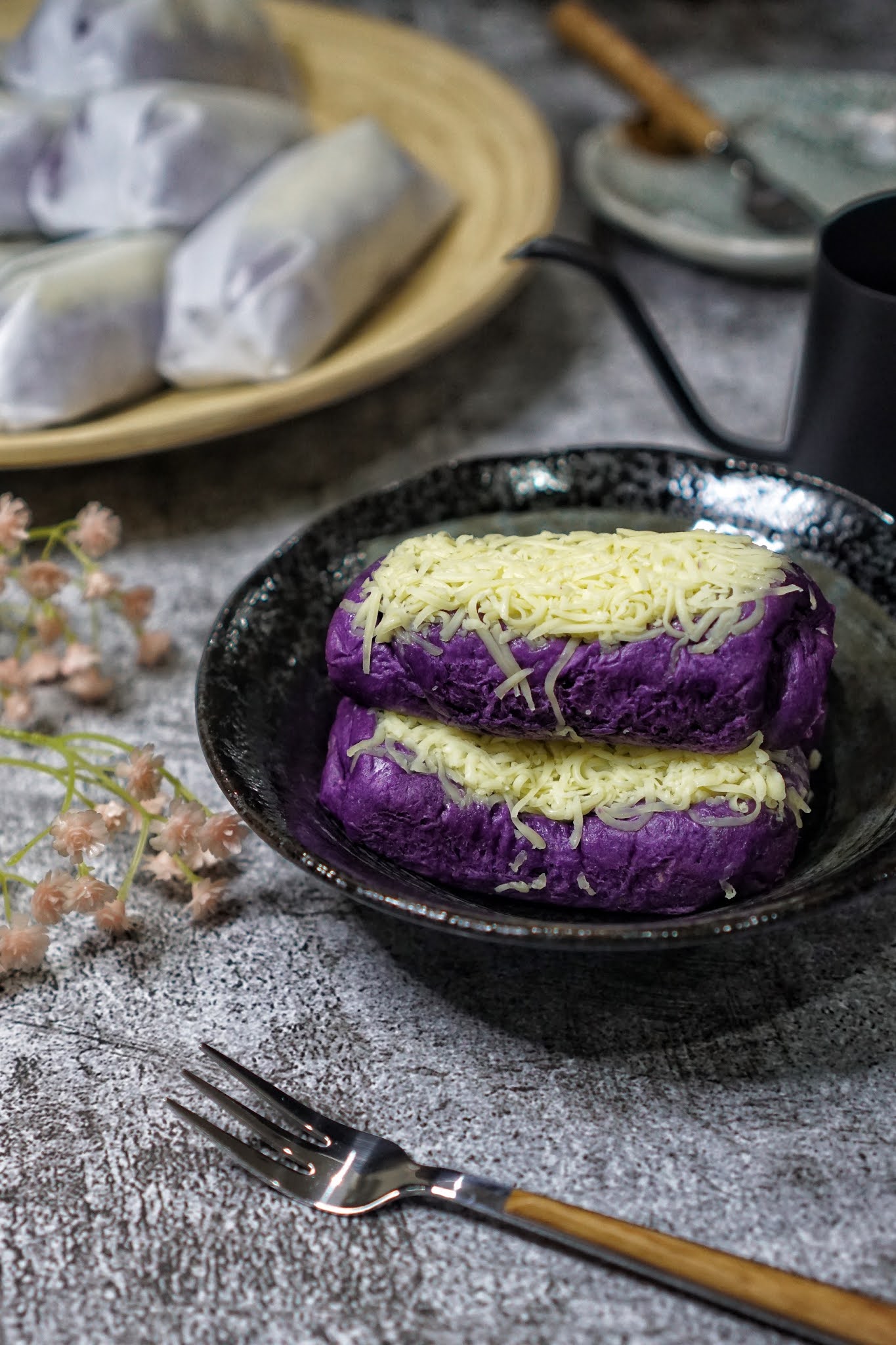 What Mary Loves: Love at First Bite: The Bright Bakers' Ube Cheese Rolls