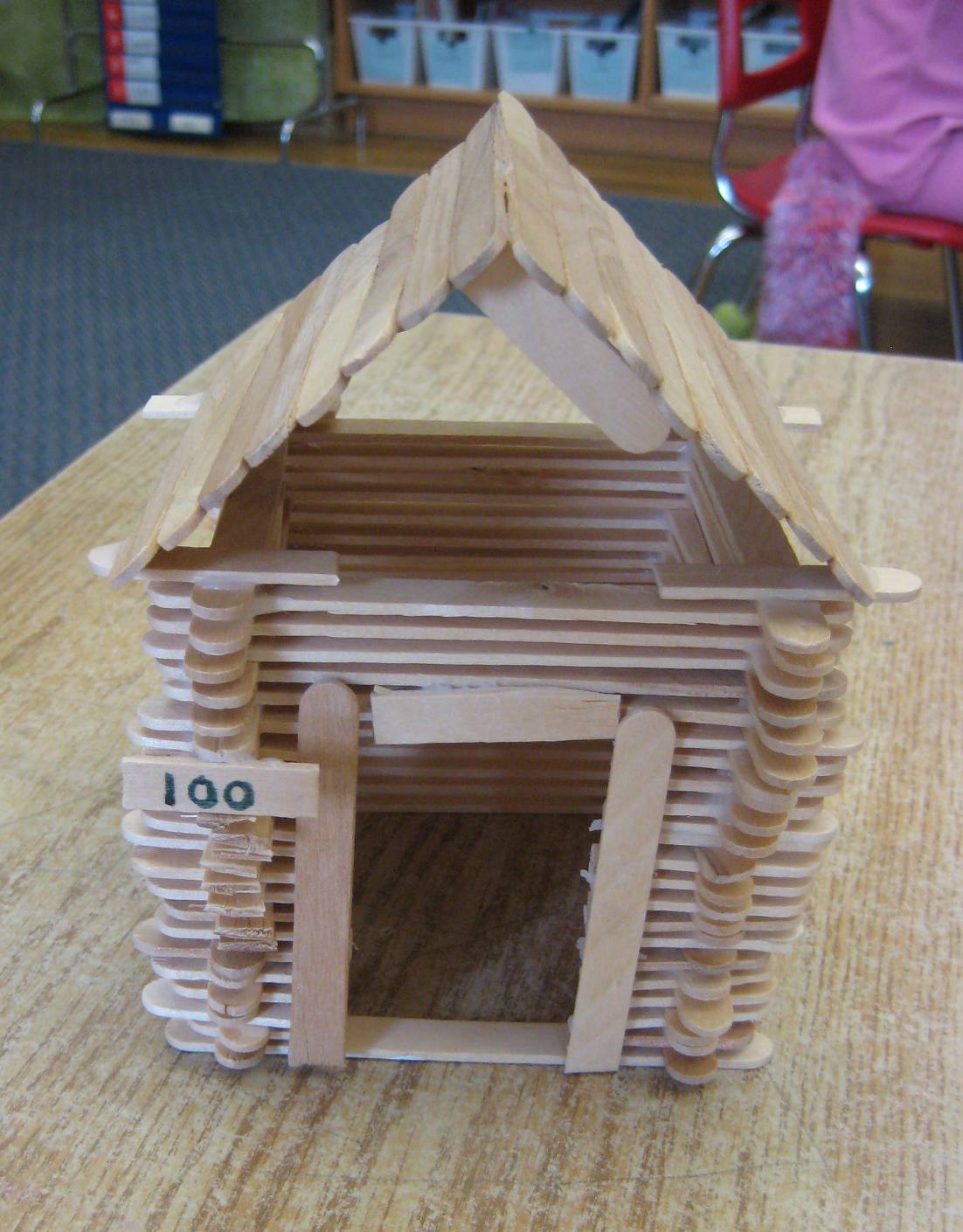 ms. brown's classroom: 100's Day -- 100 Popsicle Sticks
