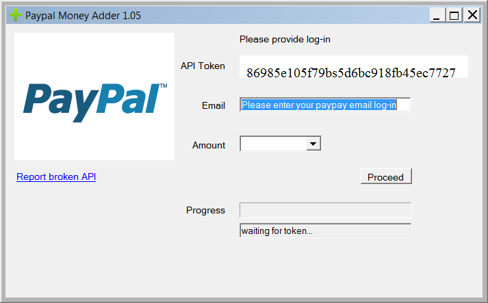 Fake Paypal Balance Generator - Invoice Template