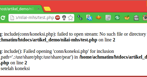 PERBEDAAN FUNGSI INCLUDE(), INCLUDE_ONCE(), REQUIRE DAN REQUIRE_ONCE ~ alfii