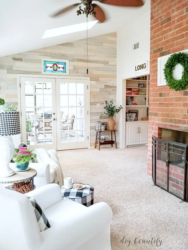 Sunroom Reveal - Light and Bright - DIY Beautify - Creating Beauty at Home