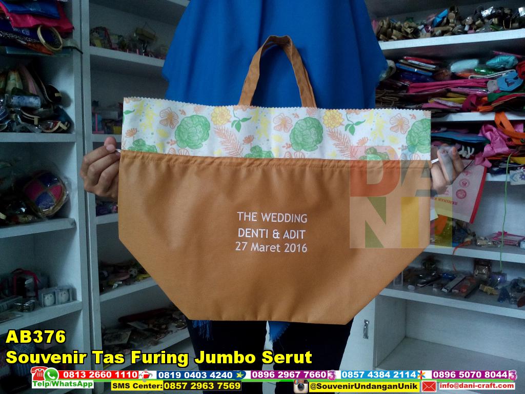 Souvenir Tas Furing Jumbo Serut | Souvenir Pernikahan
