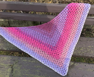 Háčkování: Háčkovaný šátek, pléd návod