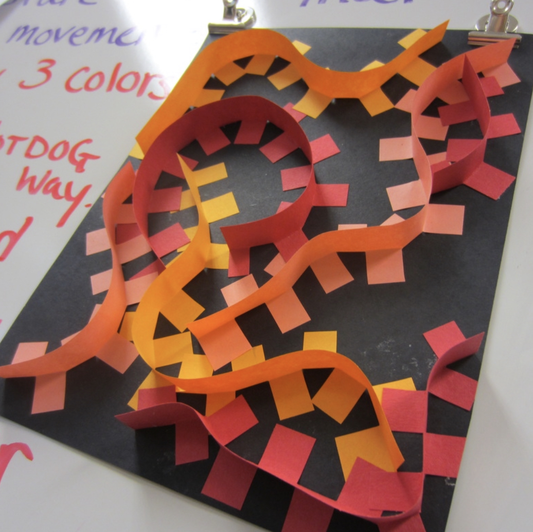 Art Sub Lessons: Paper Sculpture as an Art Sub Plan