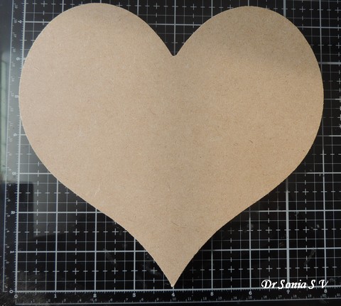 Cards ,Crafts ,Kids Projects: Heart Shaped Home Decor