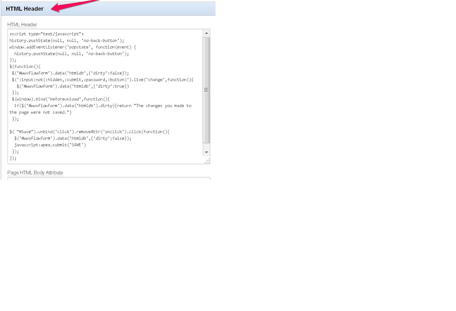 Oracle APEX How to Blog: How do you give a warning message whenever a ...