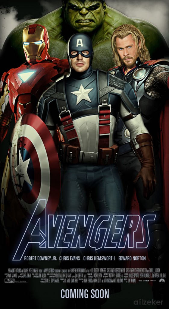 “Os Vingadores”: Primeiro trailer será divulgado em outubro