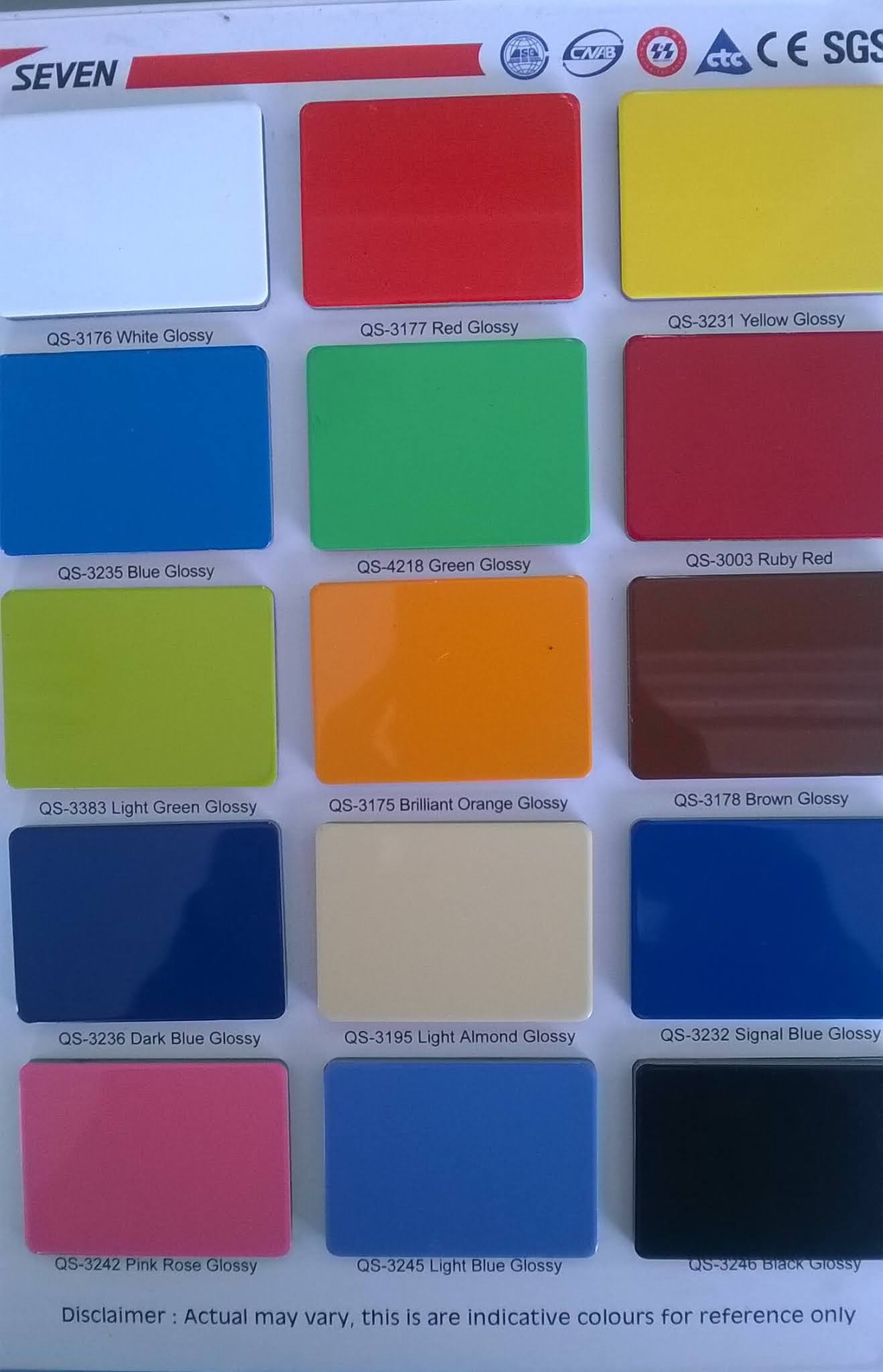 Aluminium Composite Panel Seven PVDF 0.3 Alloy 3003 | Seven Prime PVDF ...