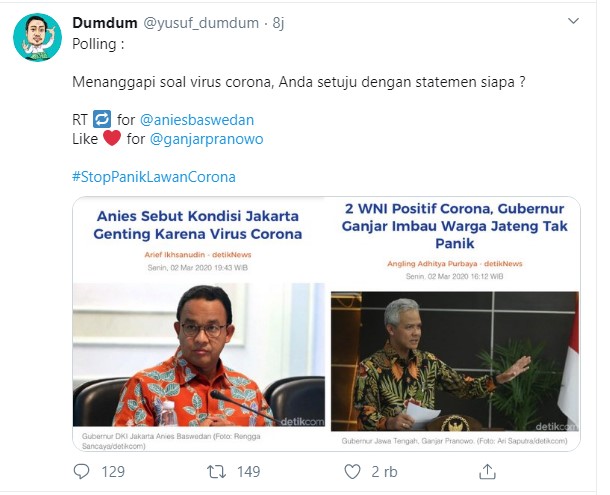 Poling Anies Baswedan, Jangan Mau Tertipu Dengan Yusuf Dumdum! - BeritaIslam.org