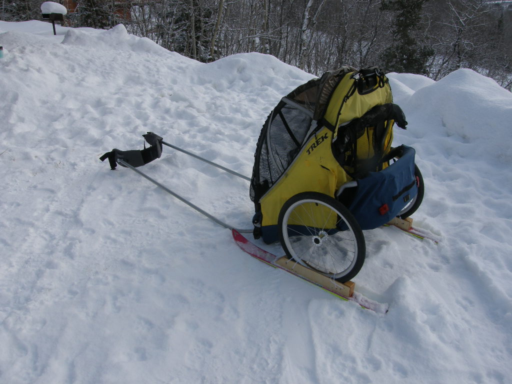 An Alaskan Family with a Yurt: Pulks on the Cheap #2