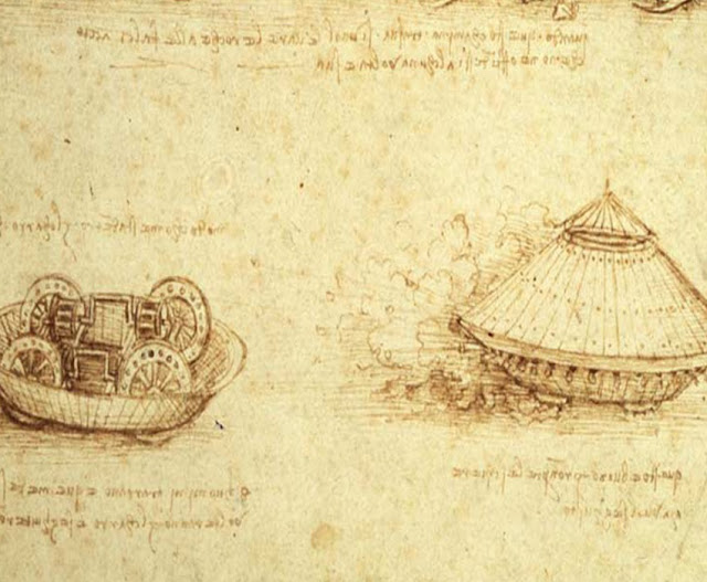 Así hubiera sido el tanque de Da Vinci