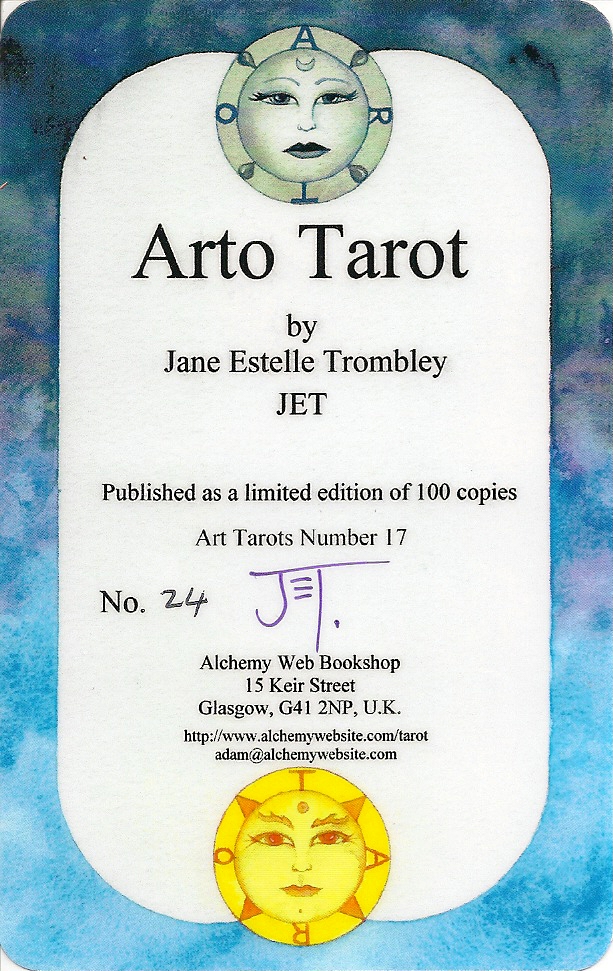 Eno's Tarots: Arto Tarot