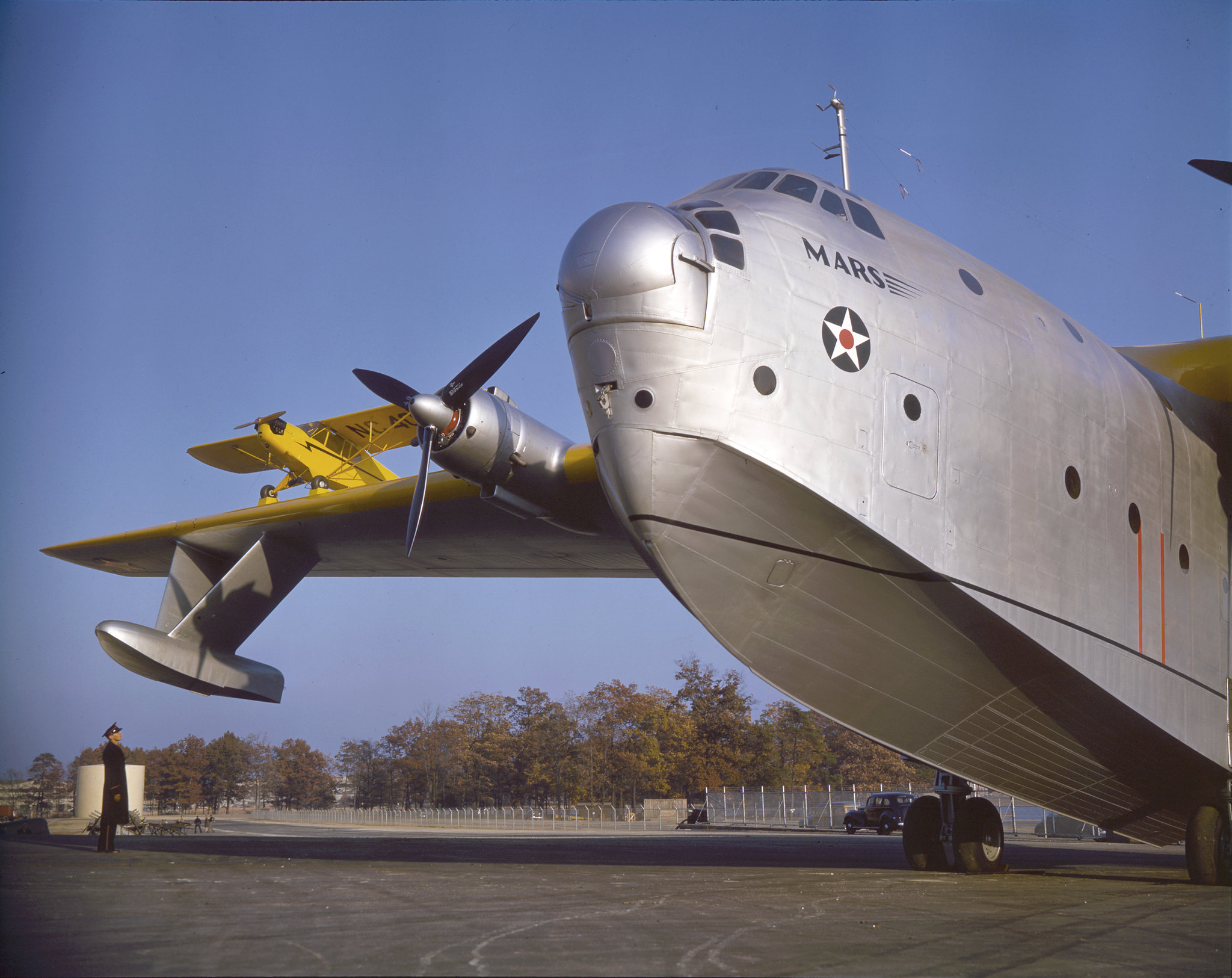 World War II in Color: The XPB2M-1 Prototype for the Martin Mars Flying ...