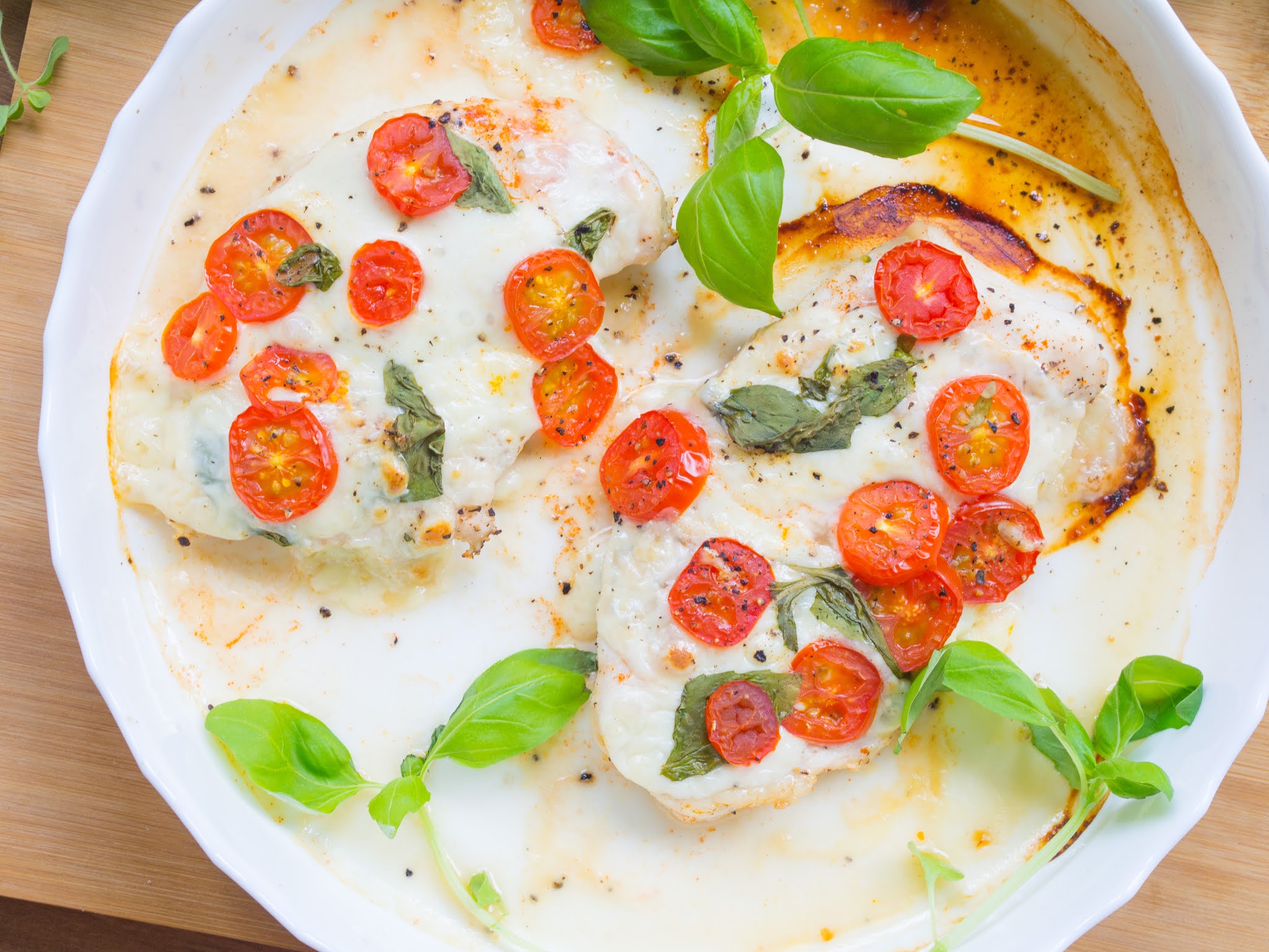 Szefowa w swojej kuchni. ;-): Filet z kurczaka caprese