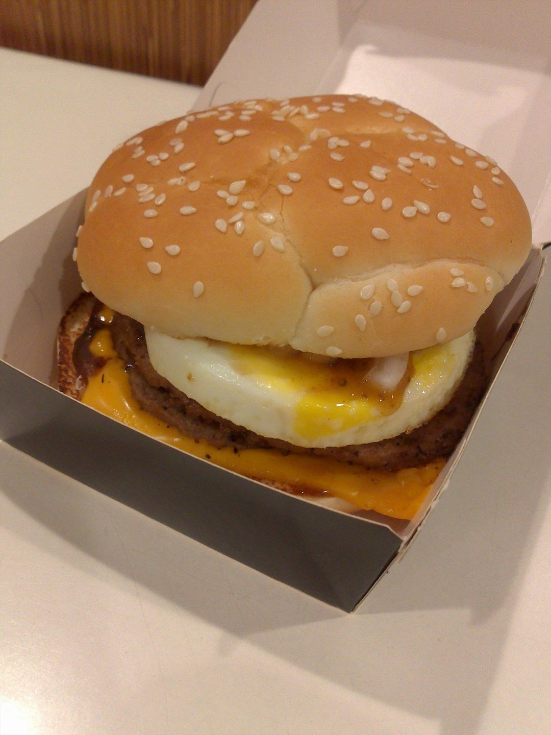 Supersupergirl from openrice: [Review 3715] McDonald's Batman Burger ...