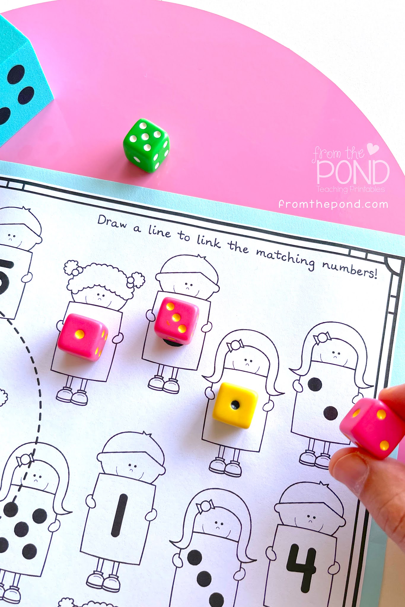 Match Me Math Activities for Numbers 0 to 10 | From the Pond