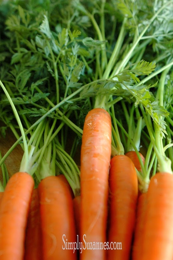 Simply Suzanne's AT HOME: carrots . . . from farm stand to table