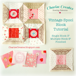 Charise Creates: Beggar Block - Vintage Block Quilt Along #3