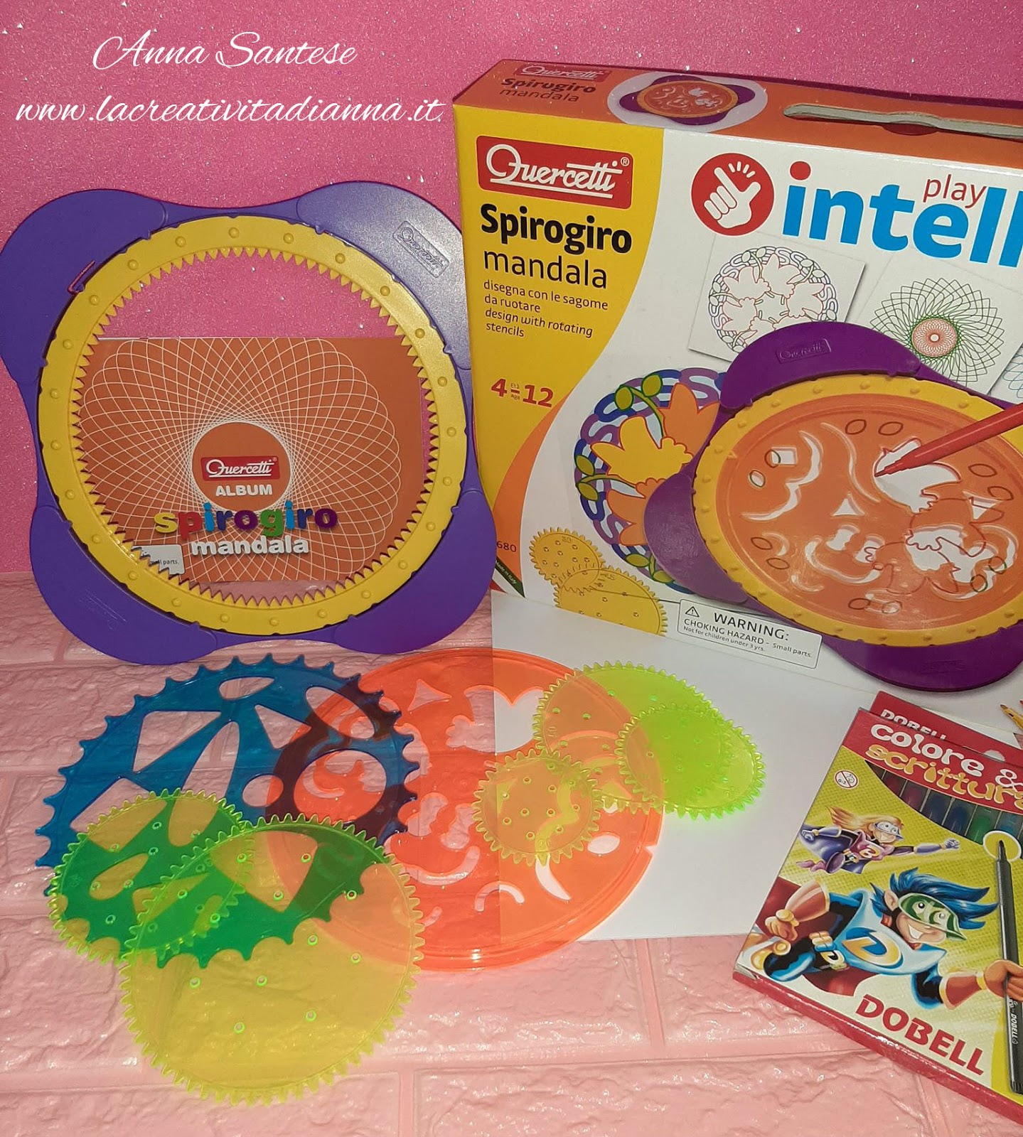 La Creatività di Anna!!!: Spirogiro Mandala della Quercetti