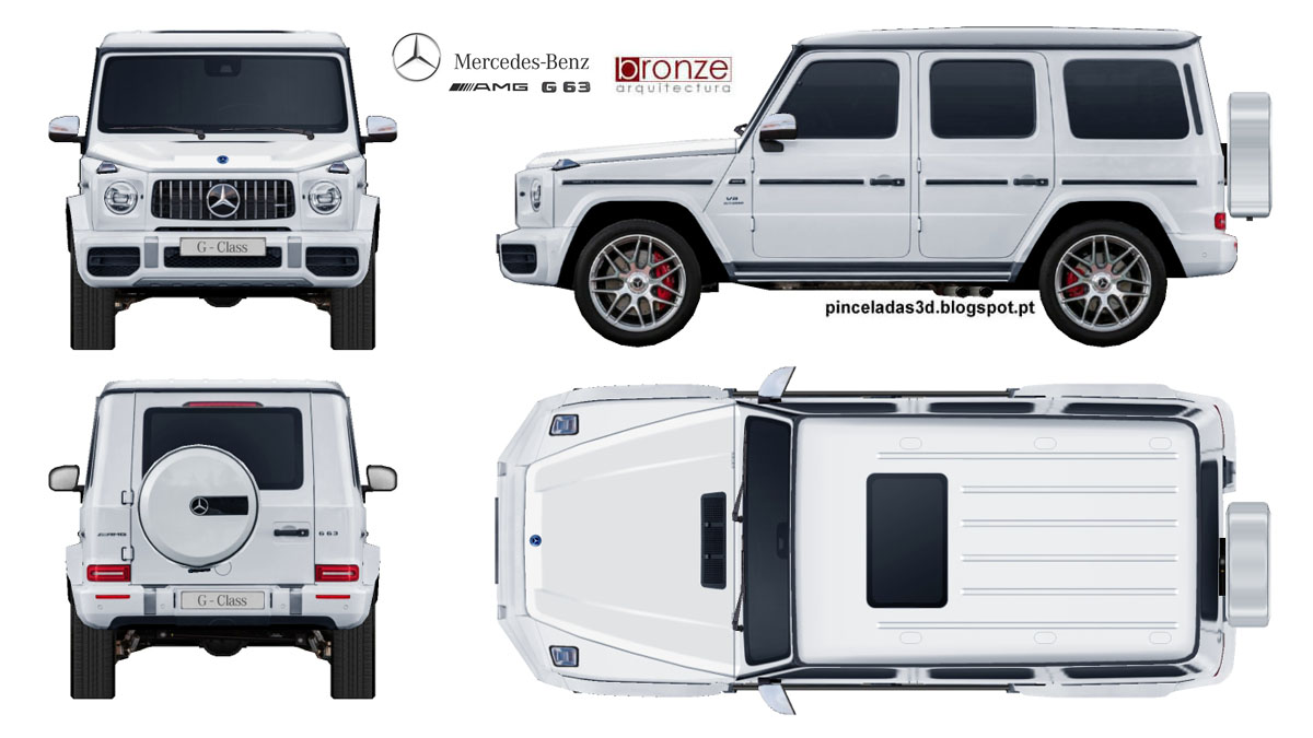 3D Strokes: Stroke 183 - Mercedes-Benz G63 AMG